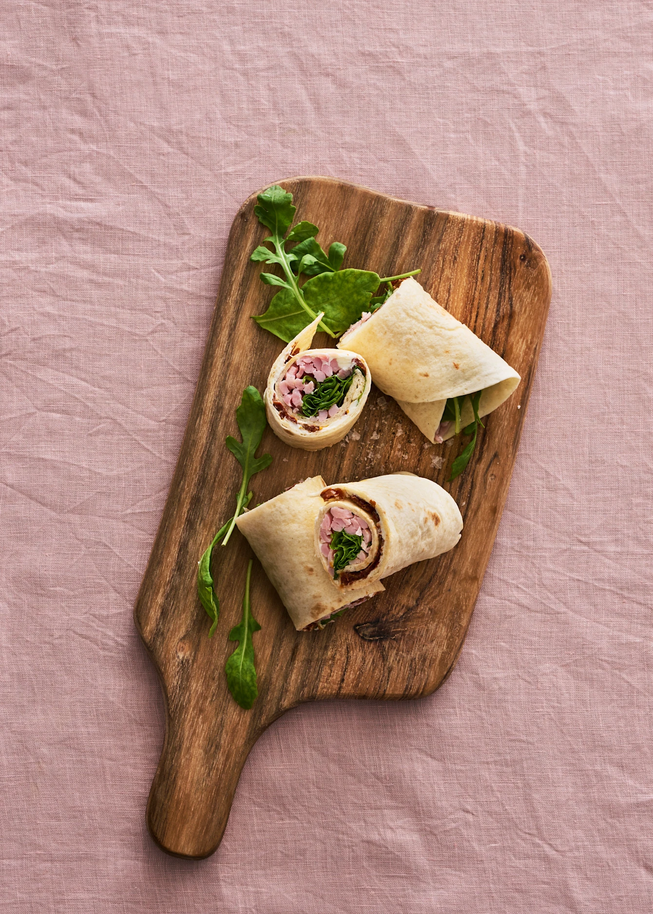 Wrap med flødeost, skinke og rucola | REMA 1000