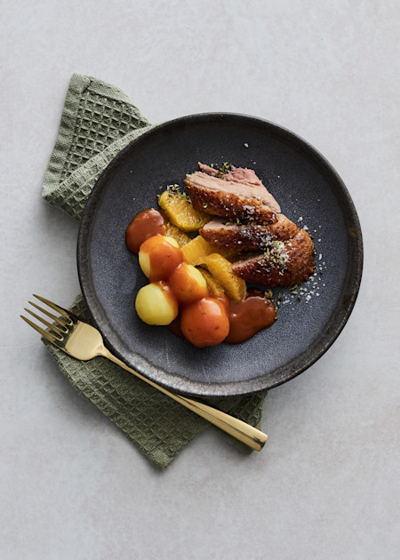 Glutenfri andebryst med brun sauce og appelsin | REMA 1000
