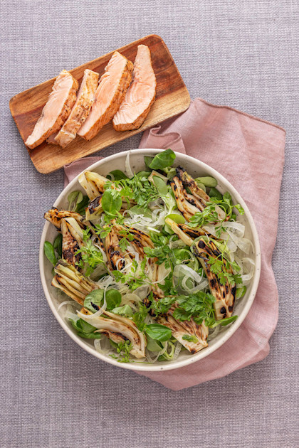 Grillet fennikel med laks | REMA 1000